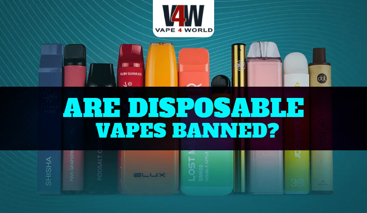 Why are Disposable Vapes being banned in the UK? – Vape4World